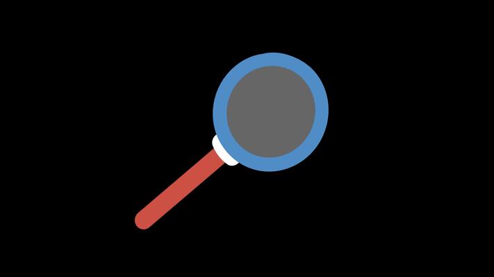 Magnifying Glass Animation Stock Video Footage For Free Download
