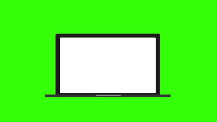 Laptop Opening Animation Stock Video Footage for Free Download