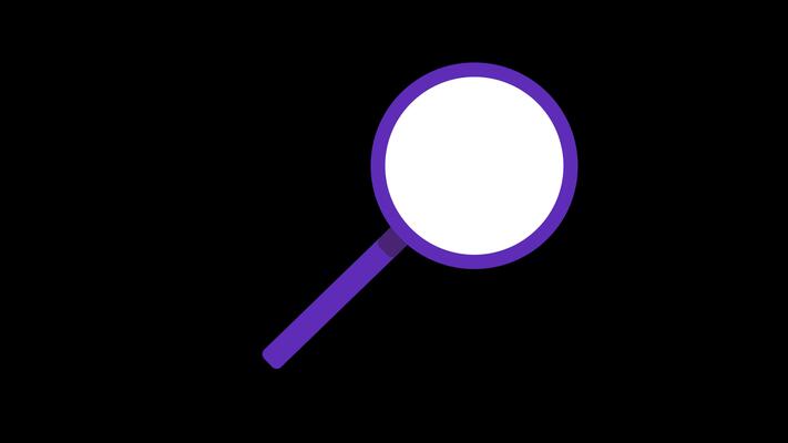 Magnifying Glass Animation Stock Video Footage For Free Download