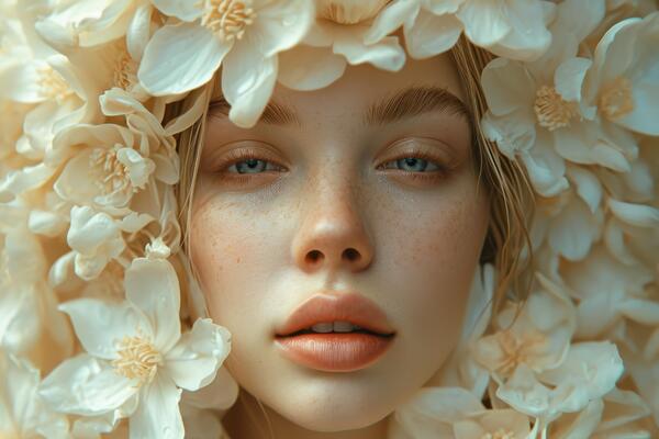 Woman Face Flower Stock Photos, Images and Backgrounds for Free Download Woman Face Flower Stock Photos, Images and Backgrounds for Free Download