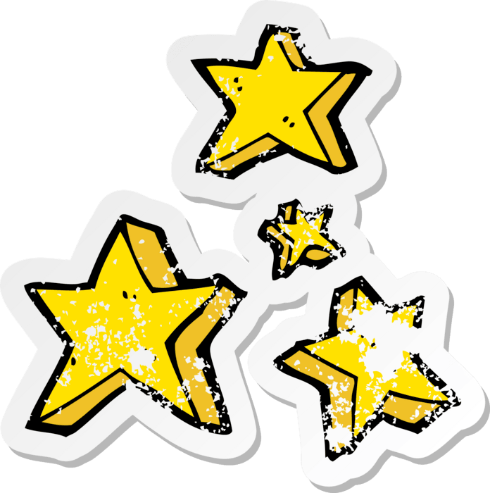Star Stickers PNGs for Free Download