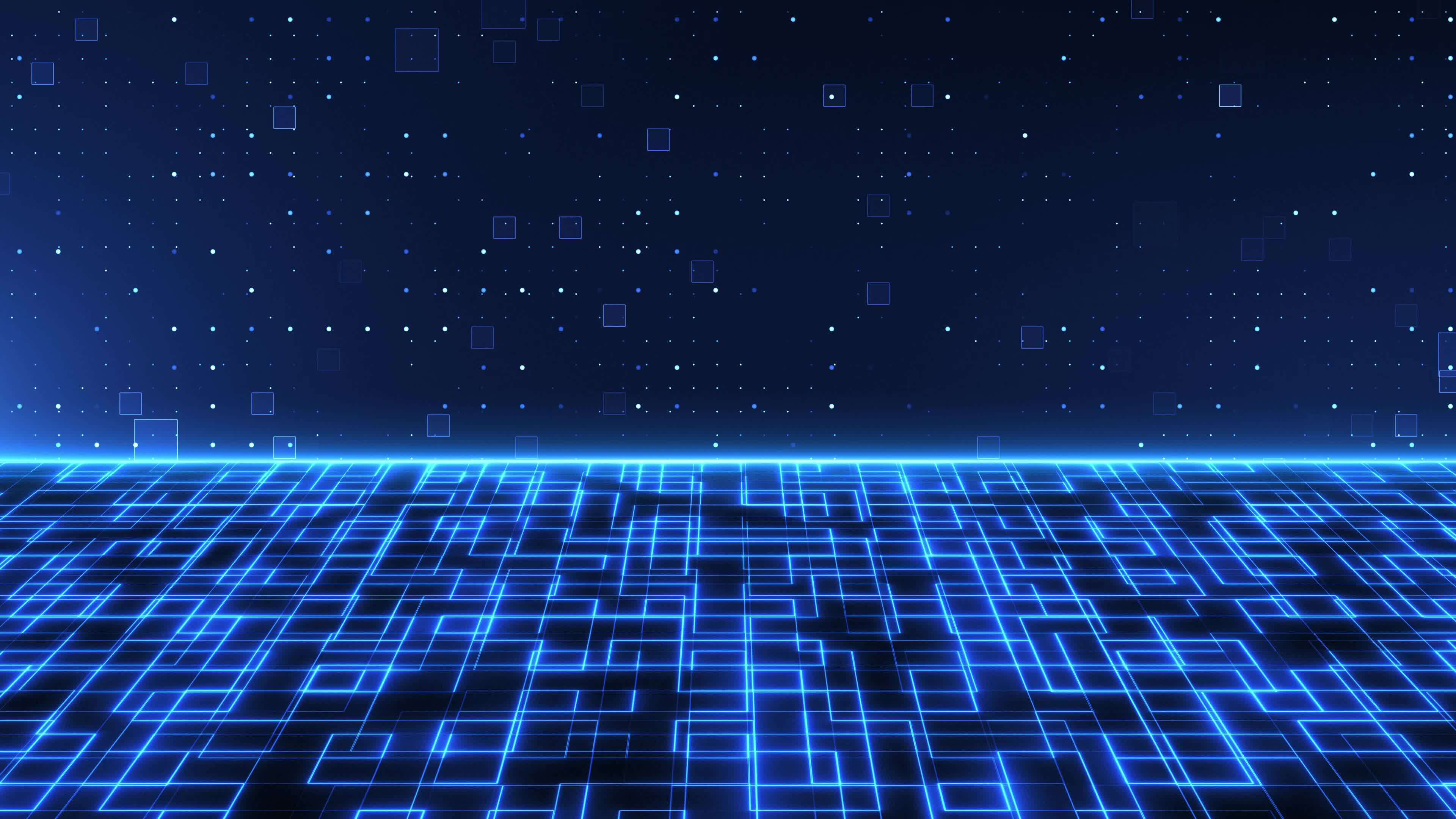 Cyber Grid Stock Video Footage for Free Download