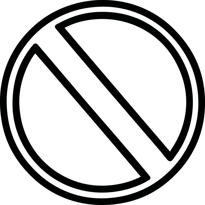 Not Allowed PNGs for Free Download