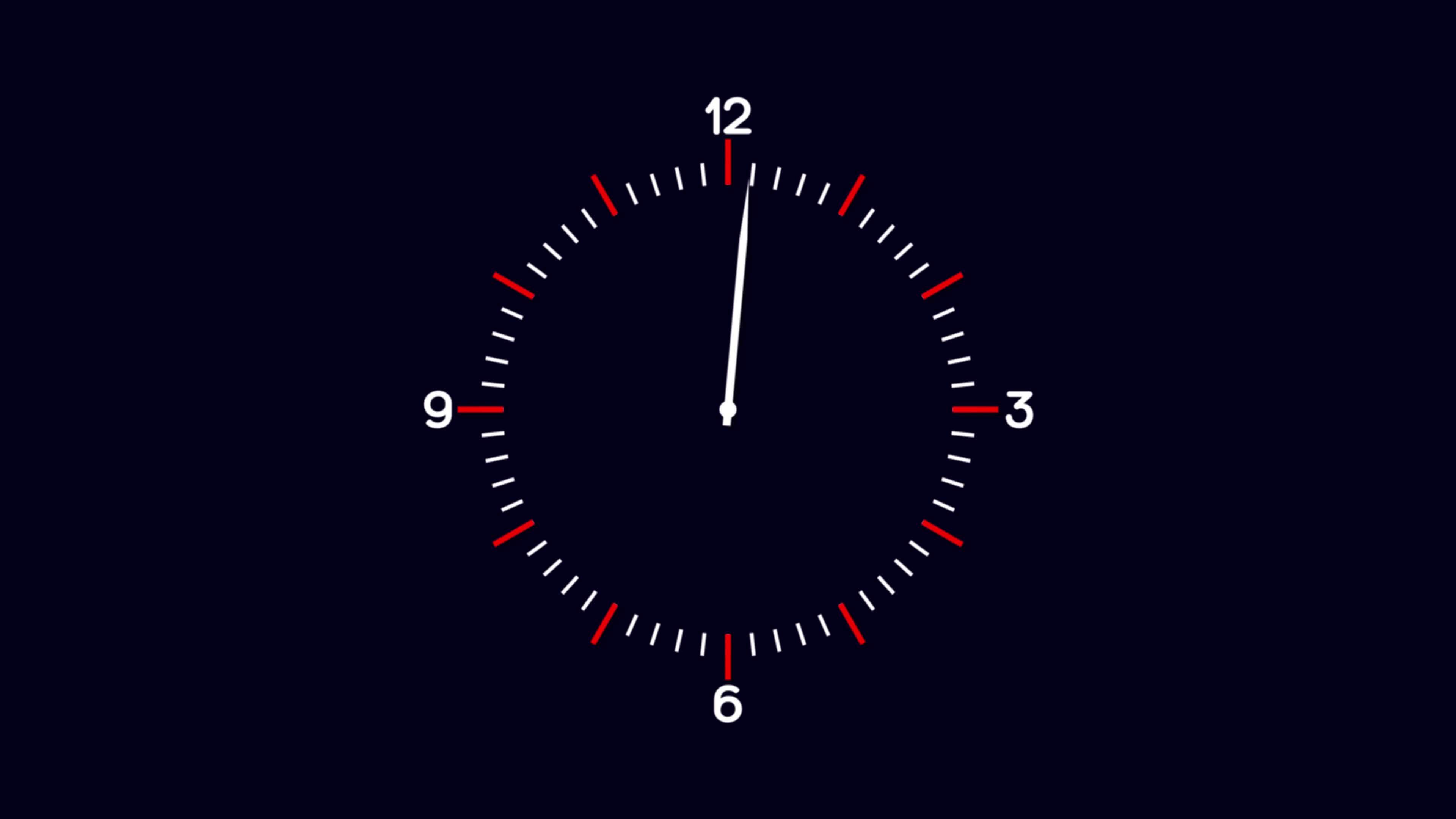 Clock with Moving Arrows. Stopwatch Animation. Timer Animation ...
