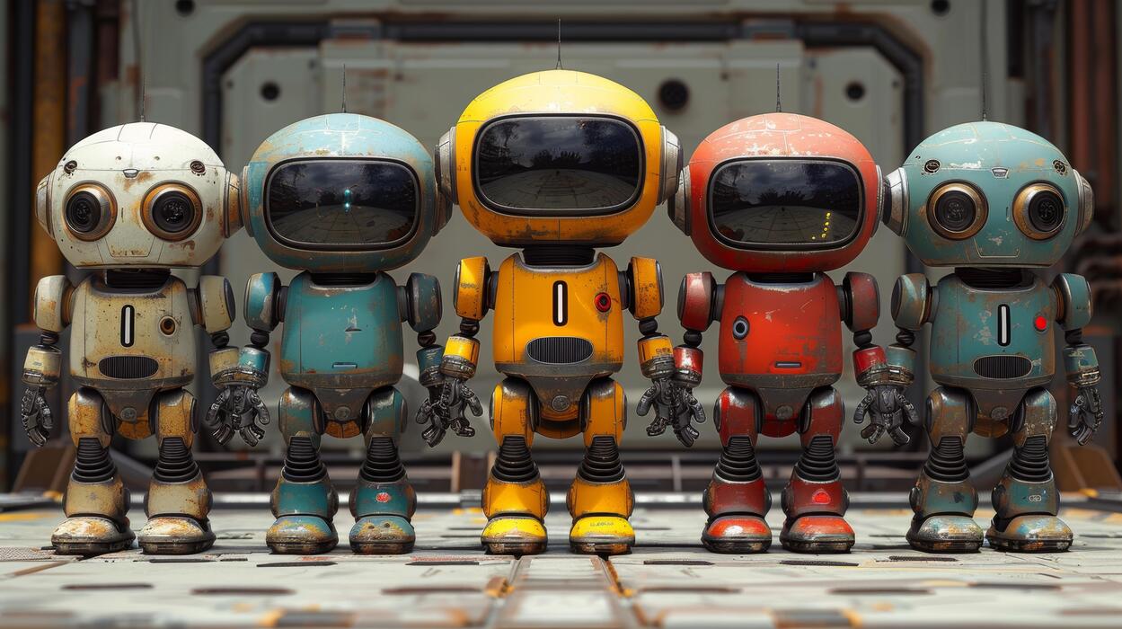 Robots Stock Photos, Images and Backgrounds for Free Download