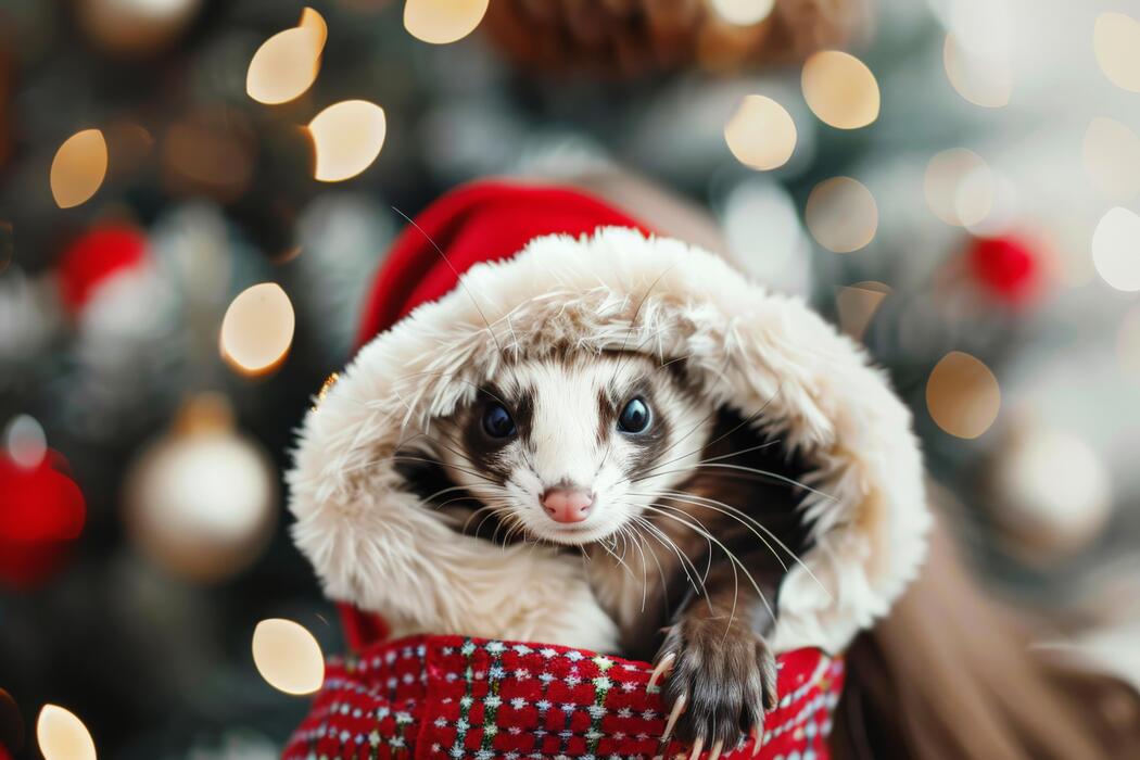 Cute Christmas Animals Stock Photos, Images and Backgrounds for Free ...