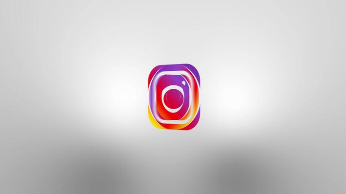 Instagram Logo Animation Stock Video Footage for Free Download