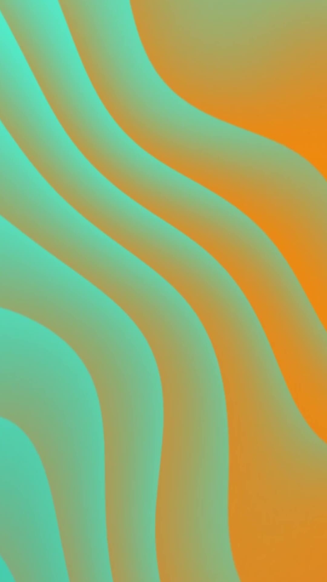Abstract Orange And Blue Gradient Waves Animation Animated Gradient Waves As Cool Background