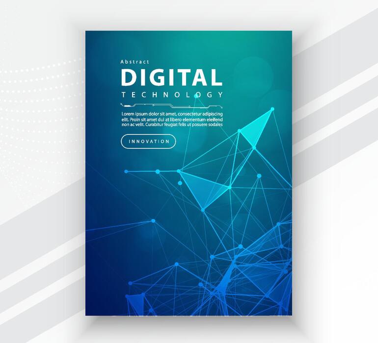 Technology Book Cover Vector Art, Icons, and Graphics for Free Download