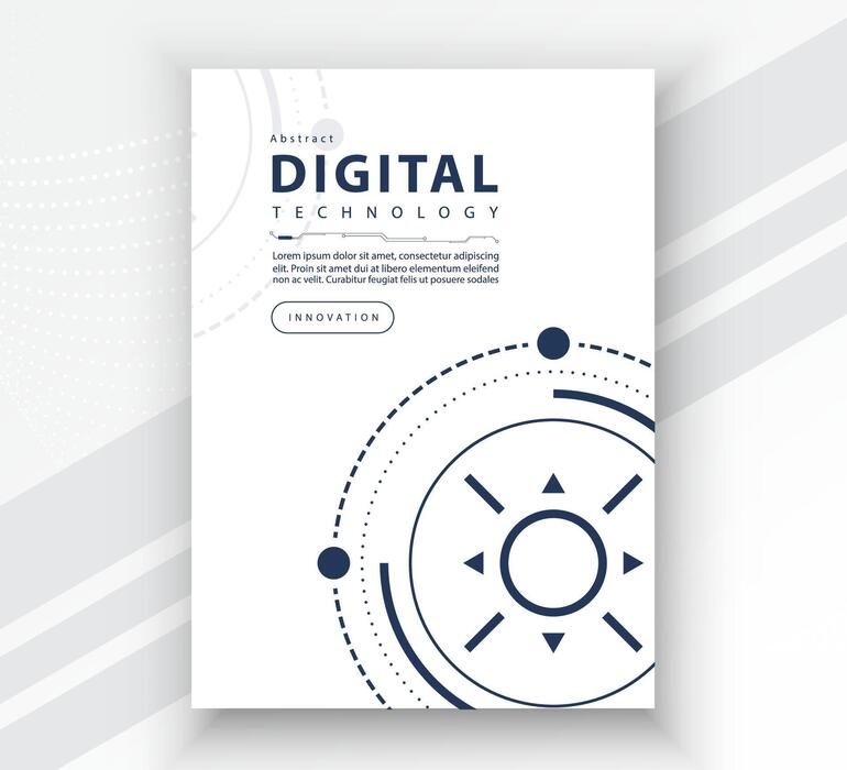 Digital Cover Page Vector Art, Icons, and Graphics for Free Download