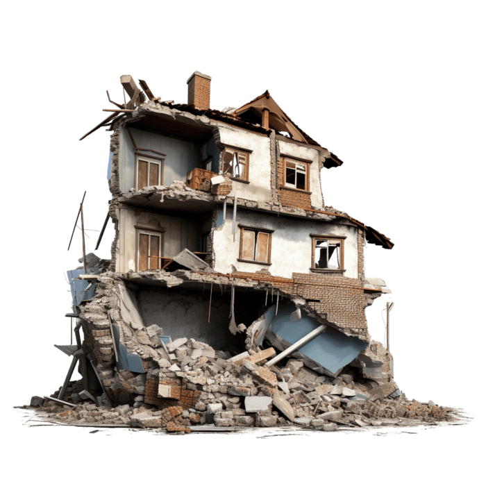 Destroyed Building PNGs for Free Download