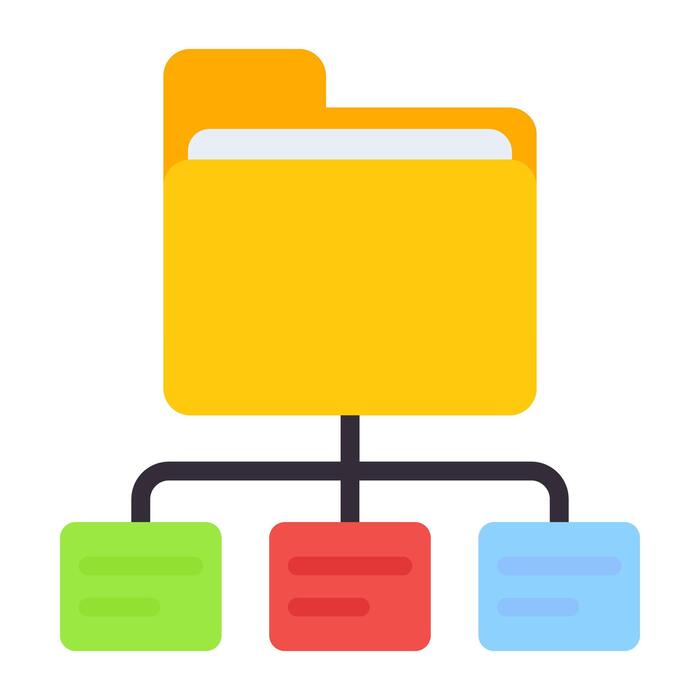 Folder Tree Vector Art, Icons, and Graphics for Free Download