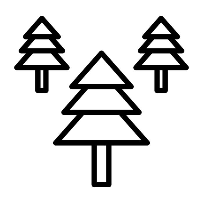3 Pine Trees Vector Art, Icons, and Graphics for Free Download