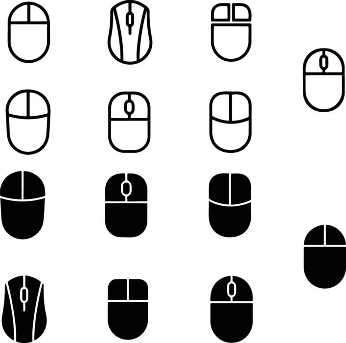 Computer Mouse Symbols Vector Art, Icons, and Graphics for Free Download
