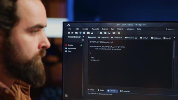Programming Language Stock Video Footage for Free Download