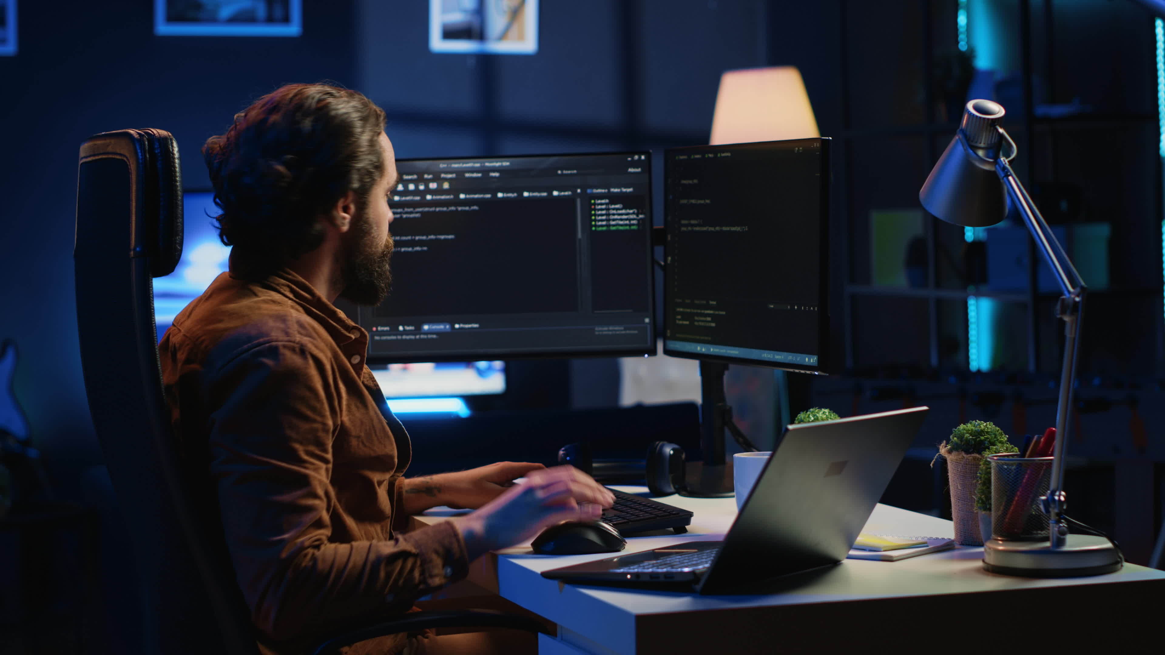 Game Programming Stock Video Footage for Free Download