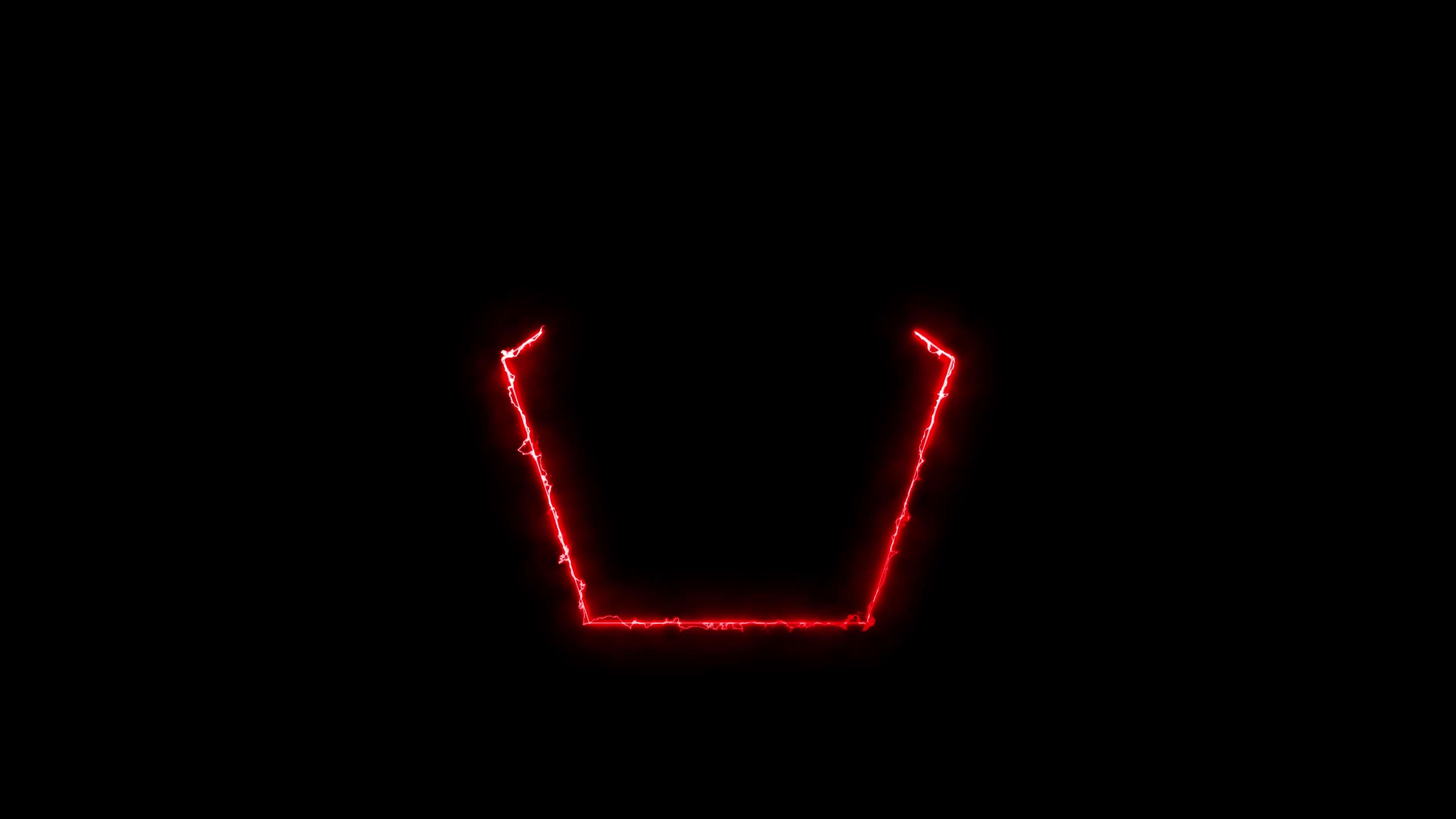 Saber Neon Circle Loop Circle Loading Bar Loop Neon Glowing Frame