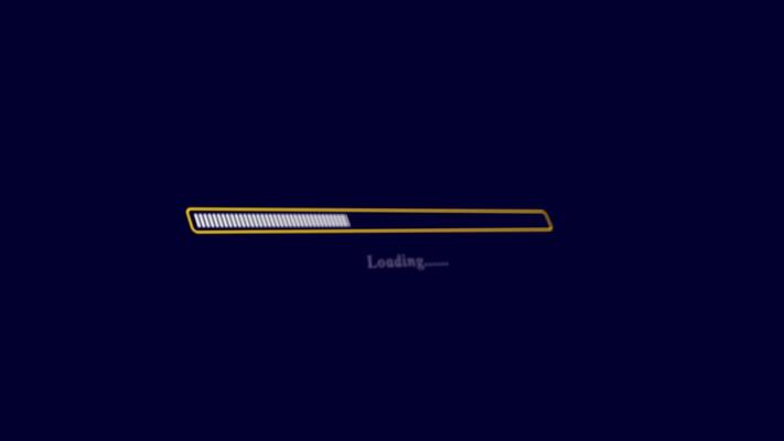 Loading Bar Transparent Background Stock Video Footage for Free Download