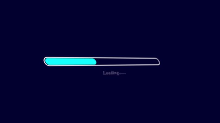 Loading Bar Animation Stock Video Footage for Free Download