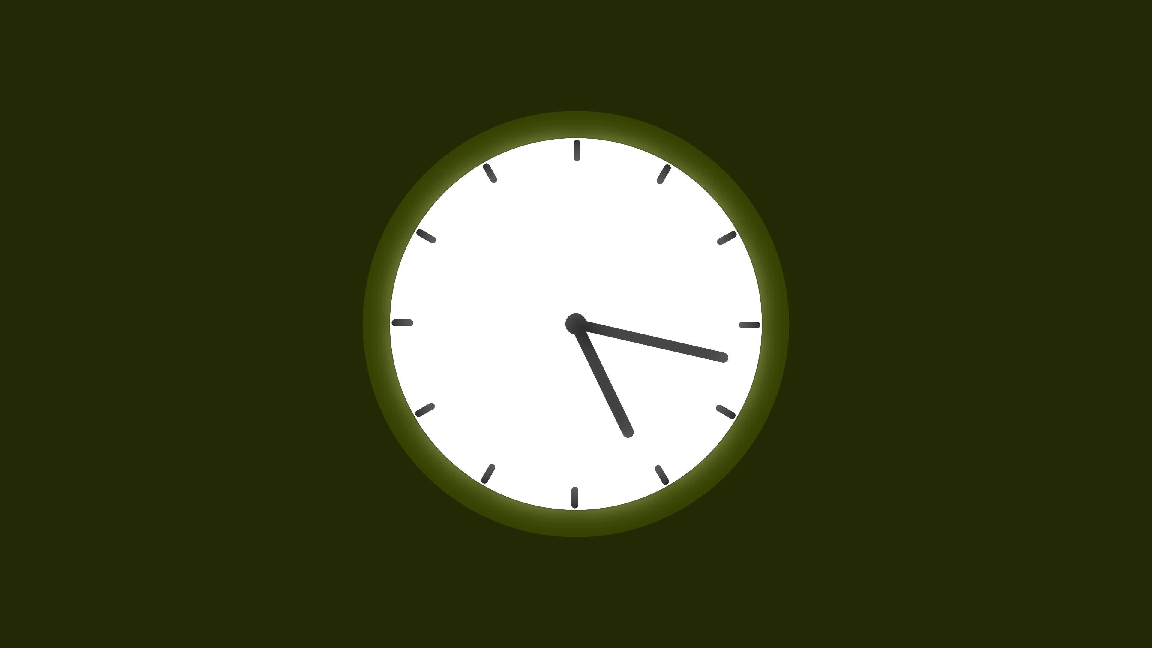 Analog Clock Spinning Animation Wall Clock Video Footagenew Clock Animation Video 40293431