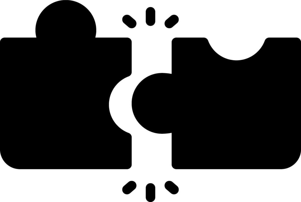 Two Puzzle Pieces Vector Art, Icons, and Graphics for Free Download