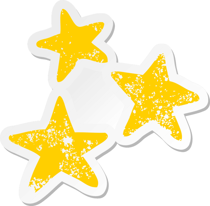 Star Stickers PNGs for Free Download