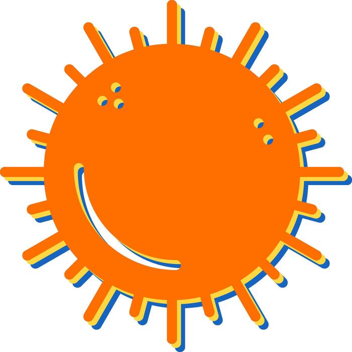 Orange Sun Vector Art, Icons, and Graphics for Free Download