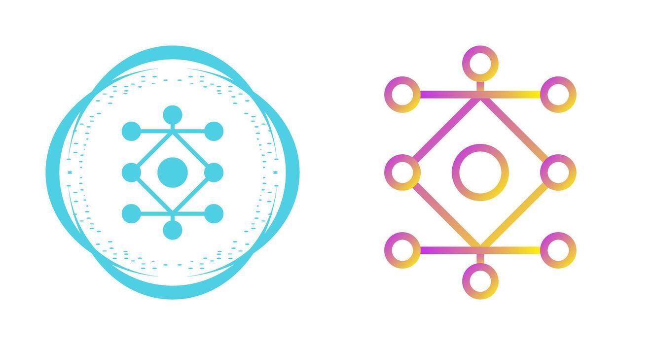 Neural Network Logo Vector Art, Icons, and Graphics for Free Download