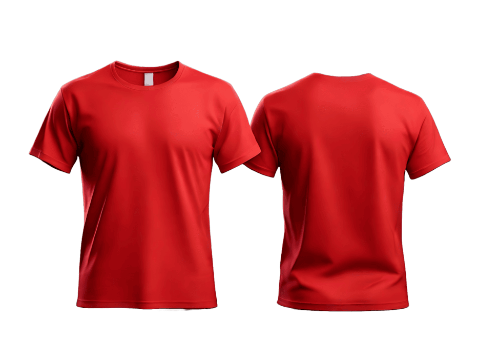 Red T Shirt Mockup PNGs for Free Download