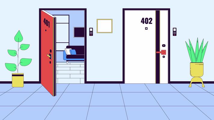 Room Background Animation Stock Video Footage for Free Download