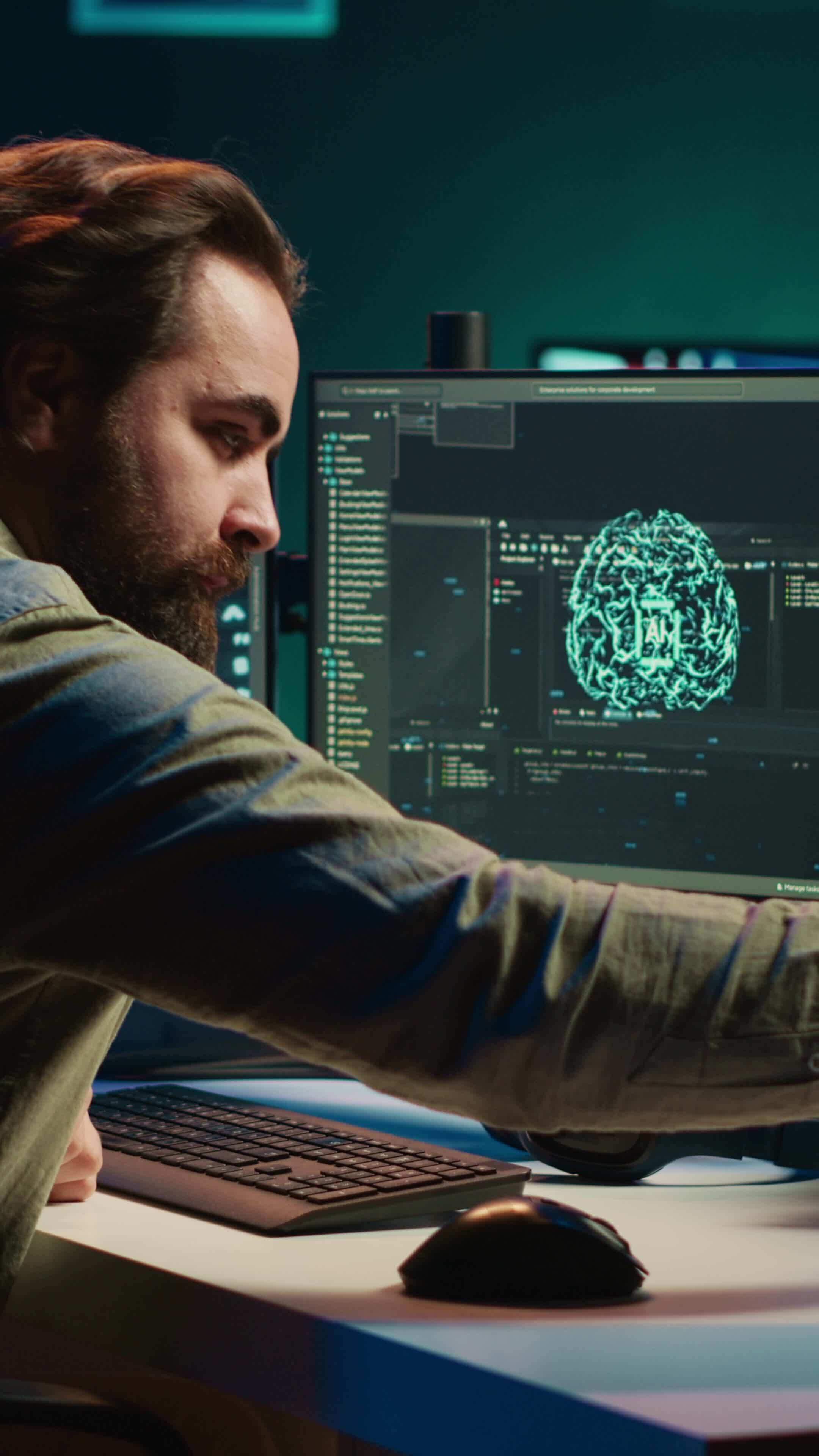 Ai Stock Video Footage for Free Download