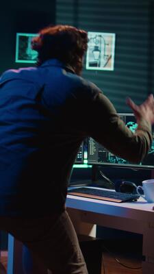 Hacker Animation Stock Video Footage for Free Download