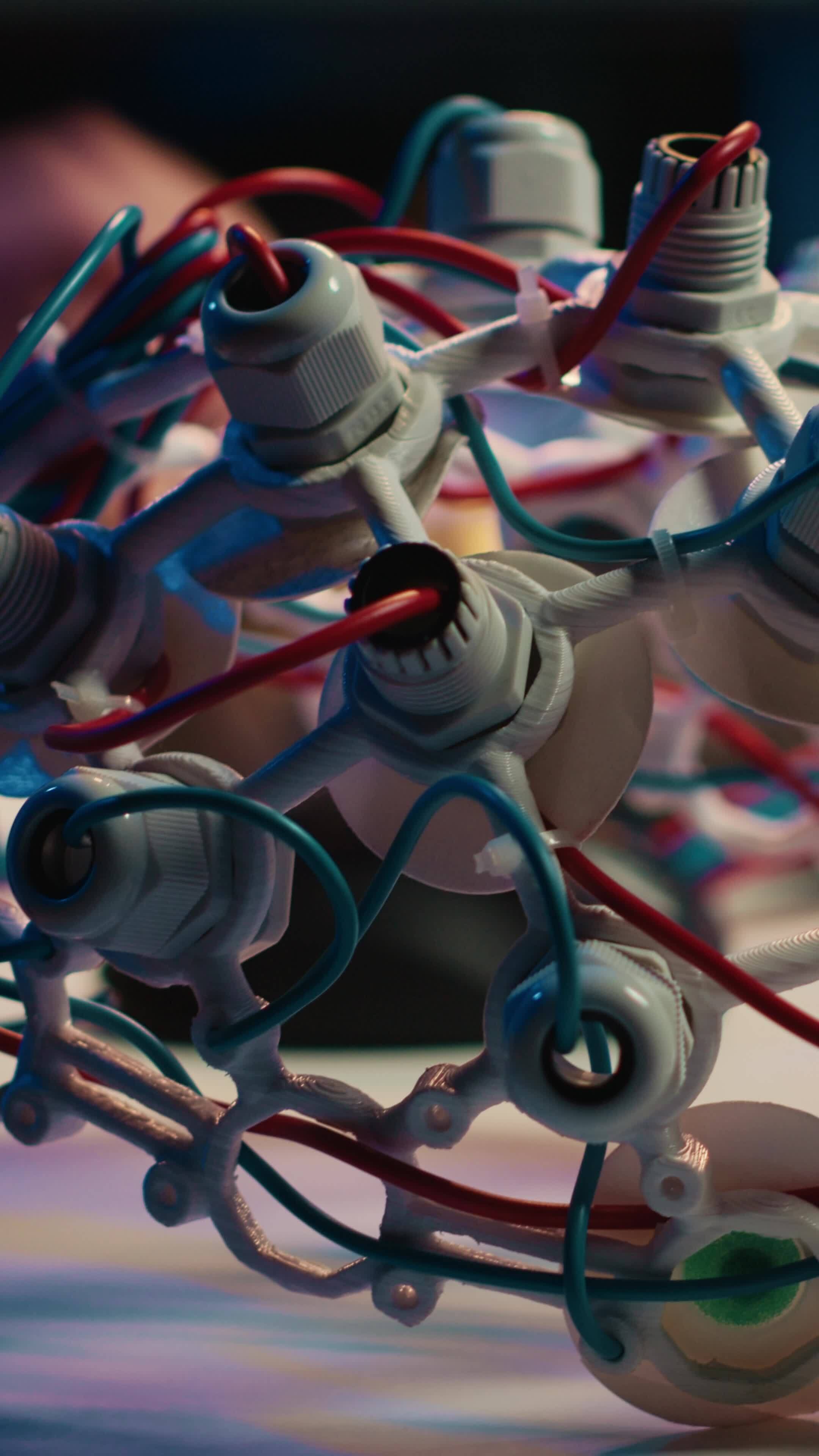 Plexus Structure Evolving Stock Video Footage For Free Download