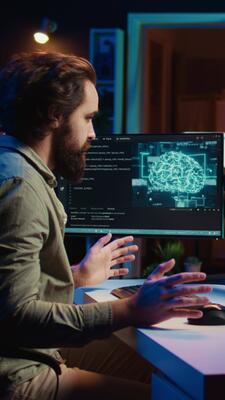 Machine Learning Stock Video Footage for Free Download