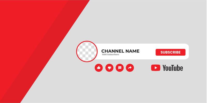 Youtube Banner Funny Vector Art, Icons, And Graphics For Free Download