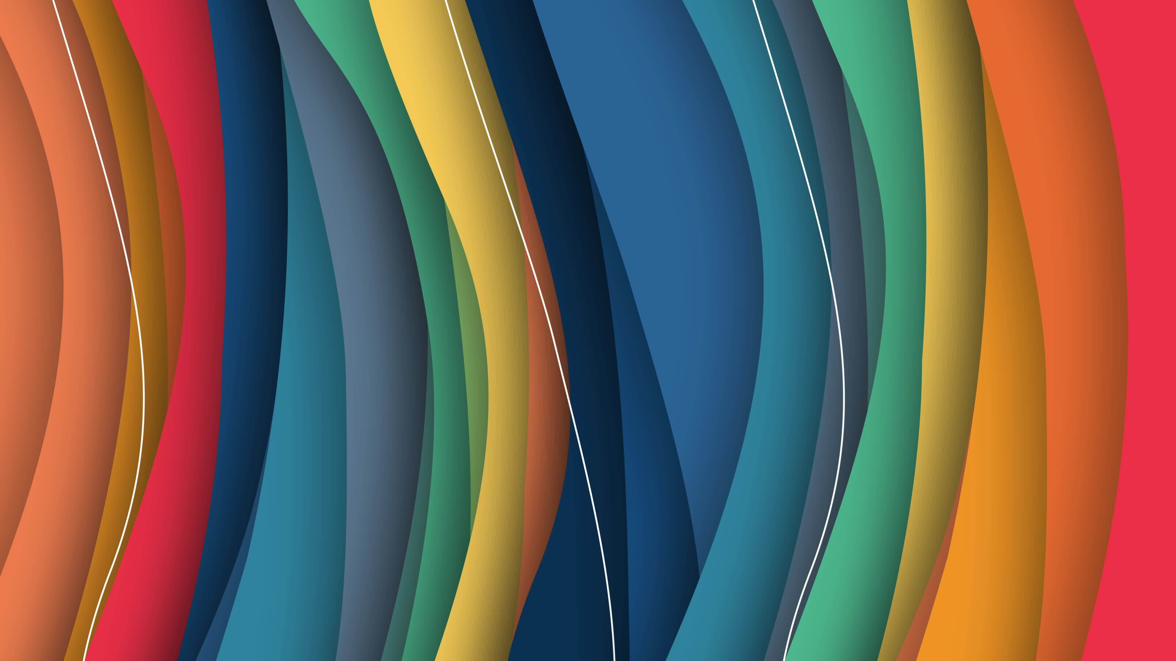 Colorful Abstract Smooth Background 40517757 Stock Video at Vecteezy