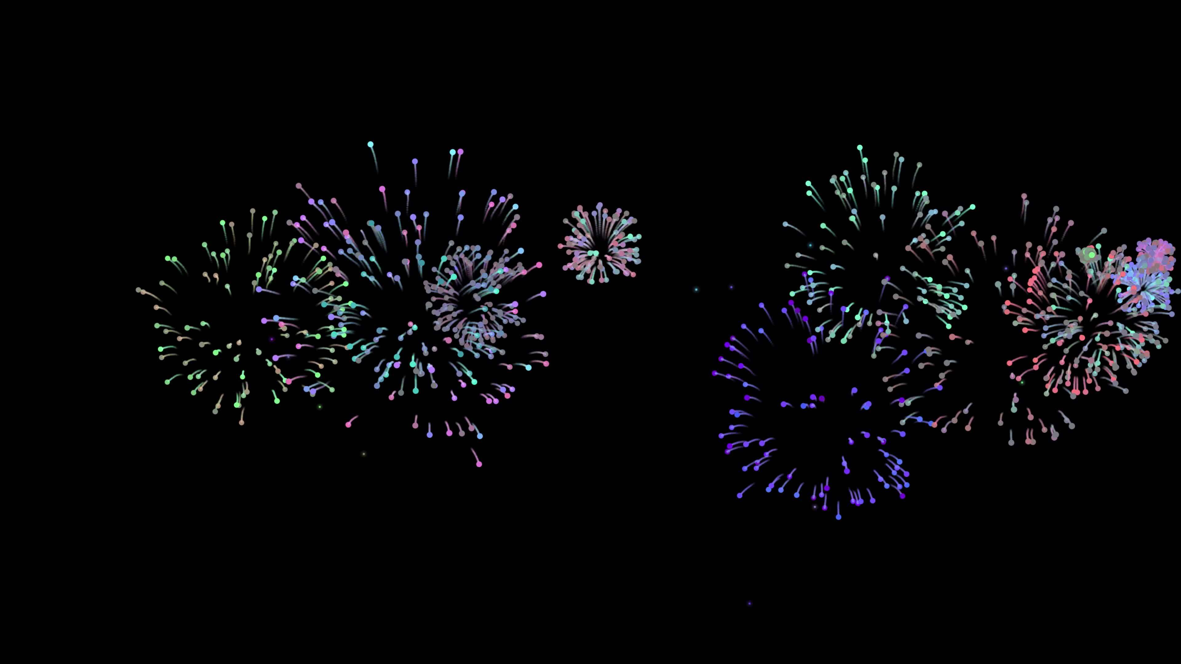 Fireworks Colorful Animation Video Firework Celebration Colorful On 4376