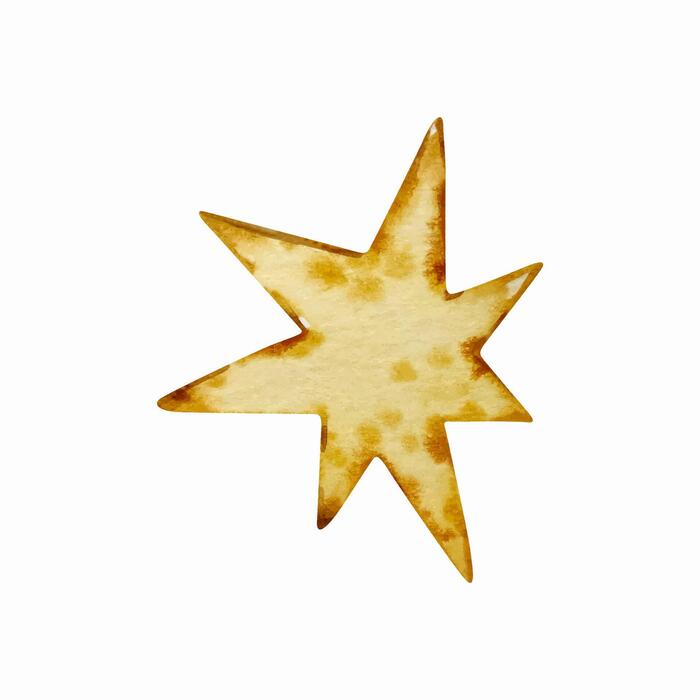Watercolor Christmas Star Vector Art, Icons, and Graphics for Free Download