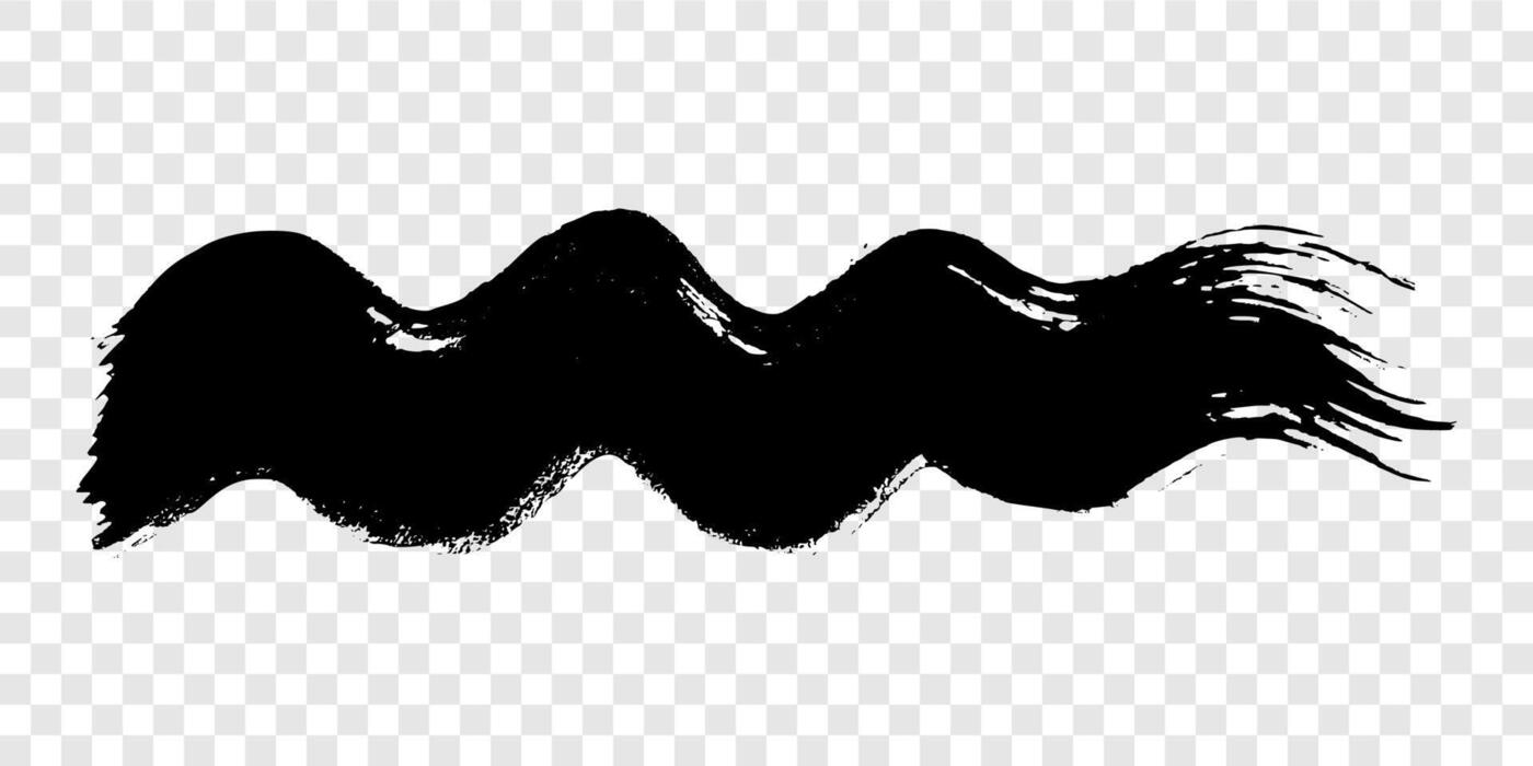 Wavy Brush Stroke Vector Art, Icons, and Graphics for Free Download