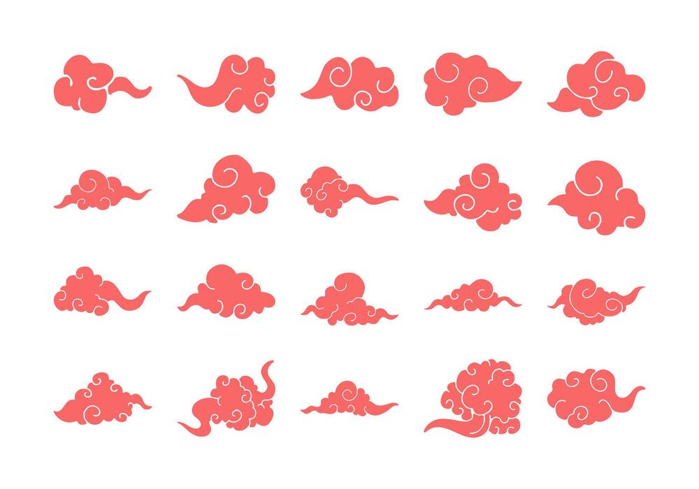 Japanese Clouds Vector Art, Icons, and Graphics for Free Download