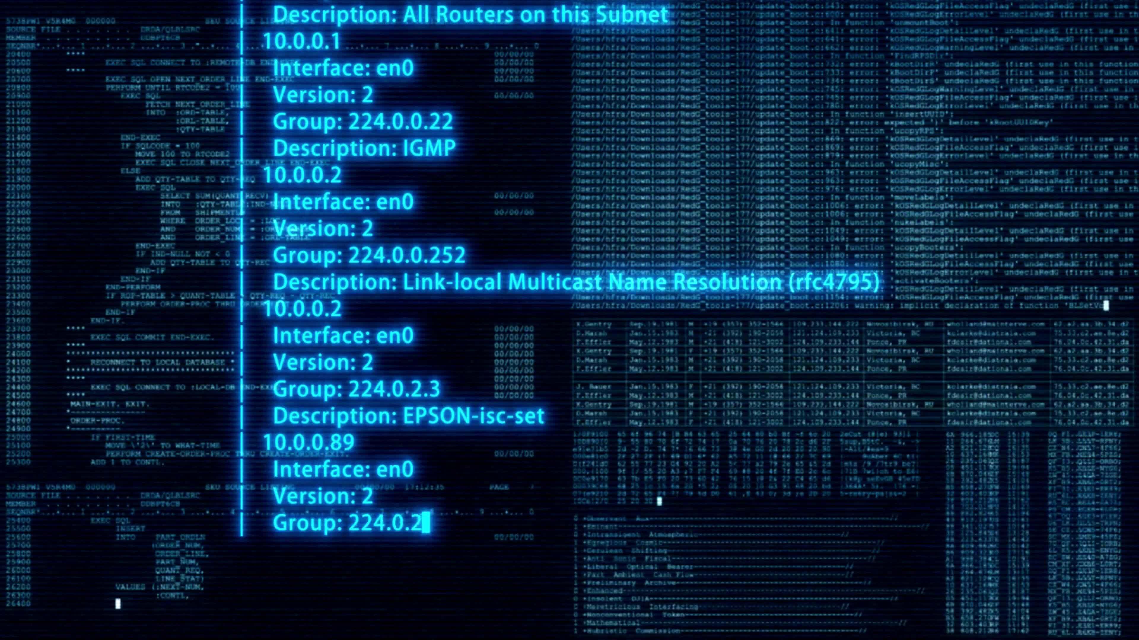 Live Wallpaper Hacking Stock Video Footage for Free Download
