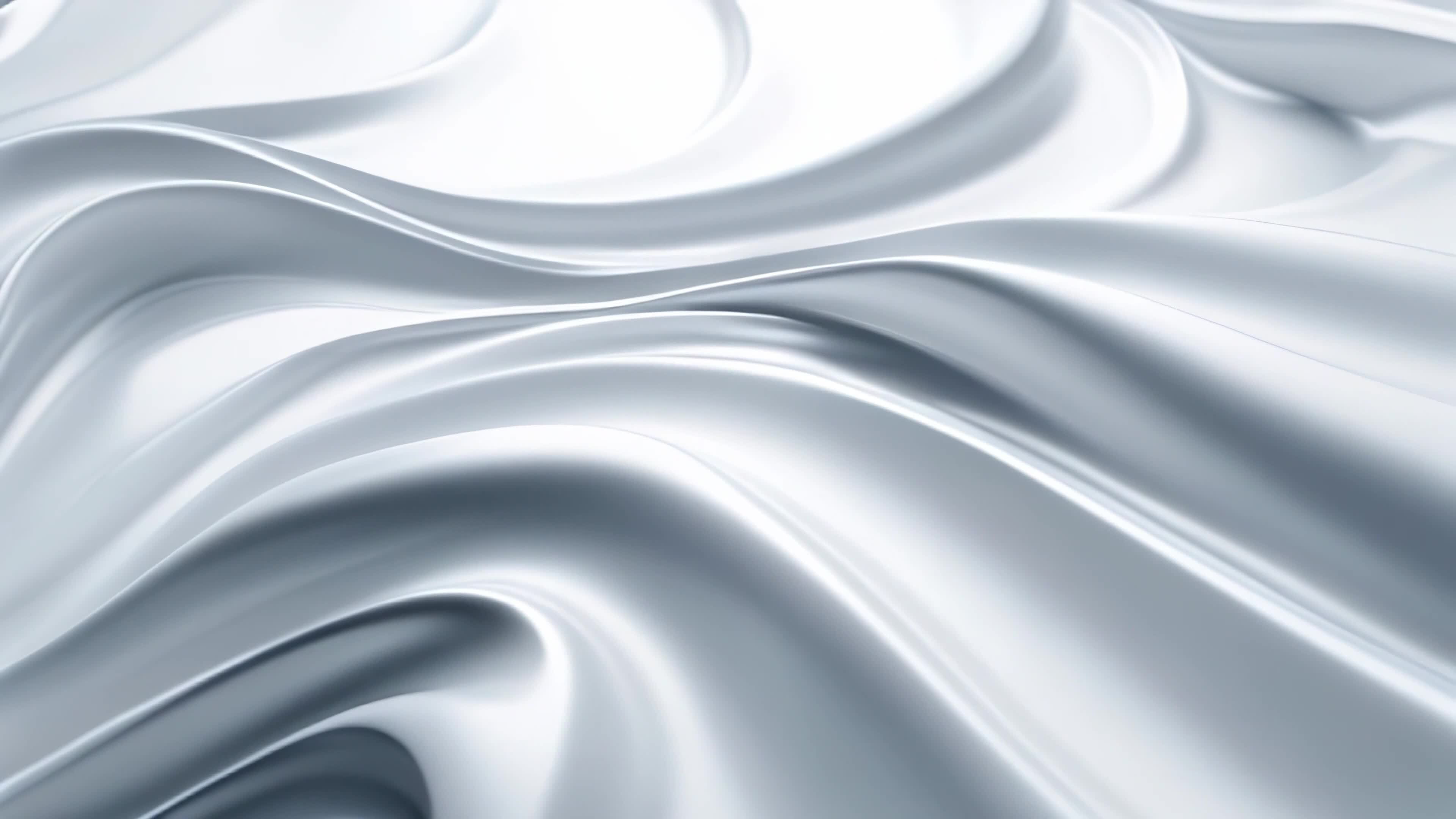 White Abstract Wavy Background Waves Of Dynamic Waveforms With Effects Creating A Visually