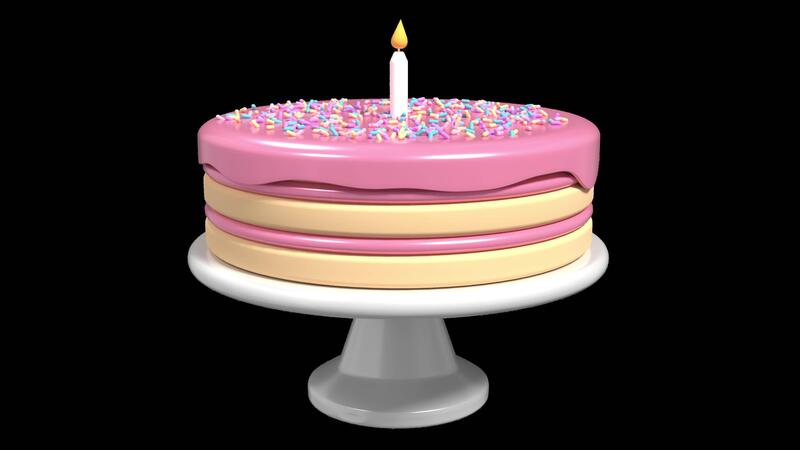 Birthday Cake Images Animated