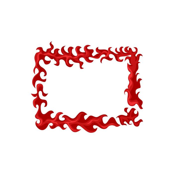 Fire Rectangle Vector Art, Icons, and Graphics for Free Download
