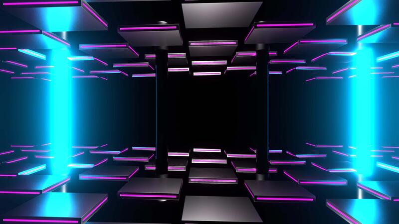 Cyan and Pink Horizontal Abstract Neon Strobe Background VJ Loop 40757174 Stock Video at Vecteezy