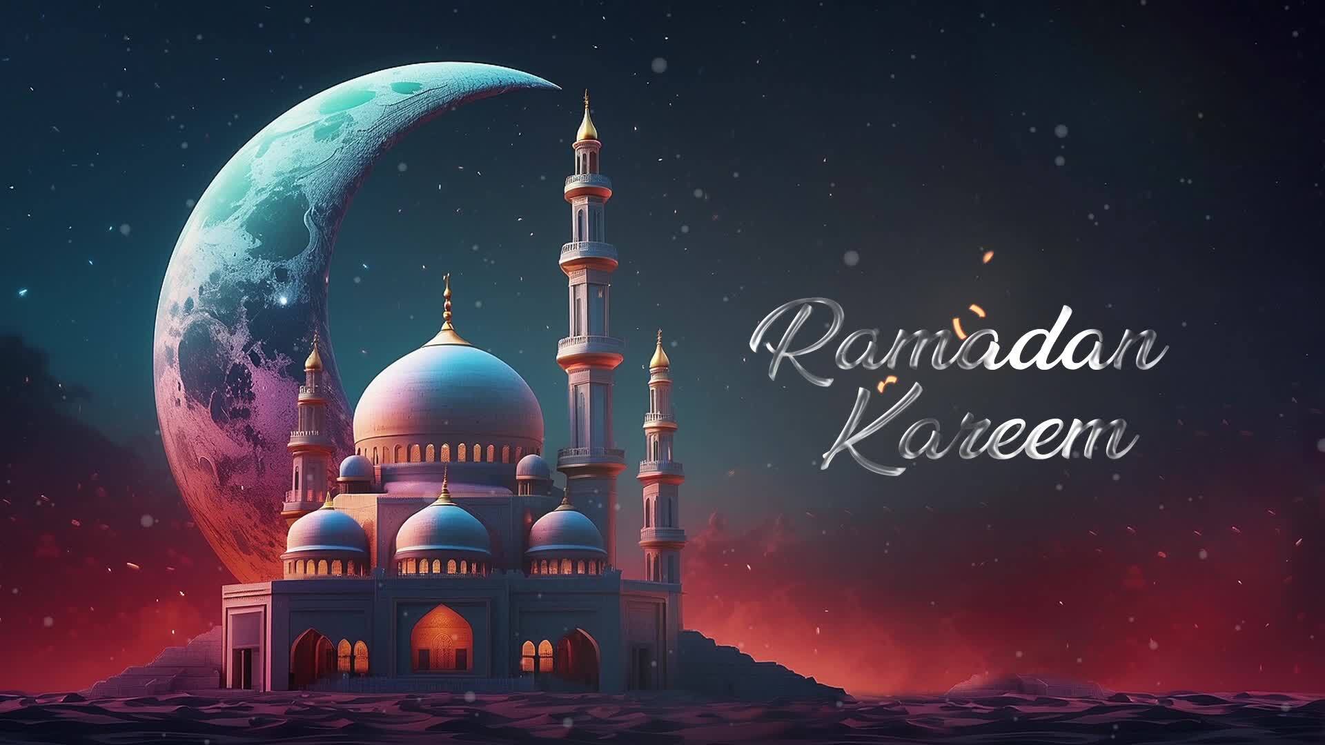 Ramadan Kareem Animation 40757884 Stock Video at Vecteezy