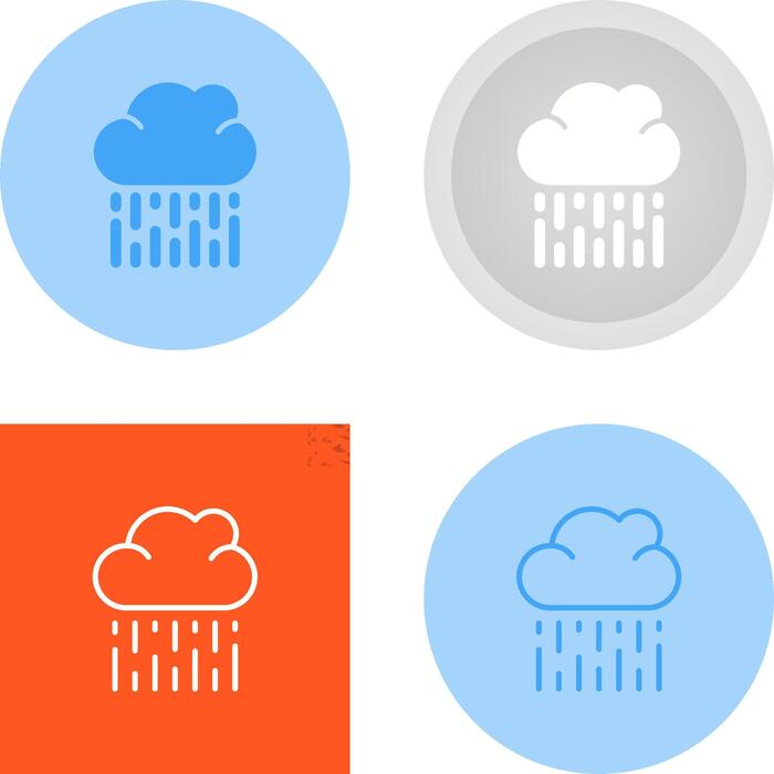 Rainfall Icon Vector Art, Icons, and Graphics for Free Download
