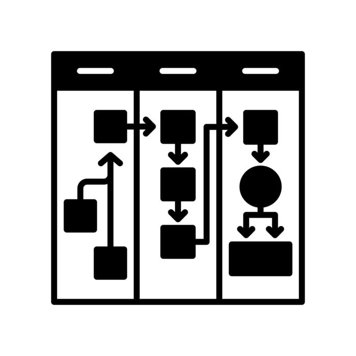 Process Flow Icon Vector Art, Icons, and Graphics for Free Download