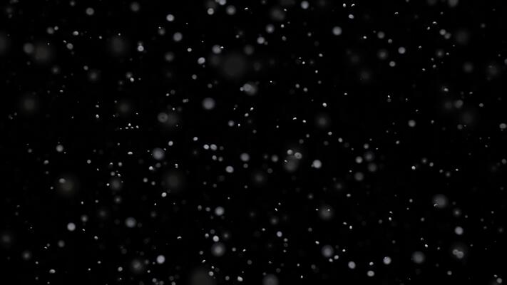 Snow Particles Overlay Stock Video Footage for Free Download