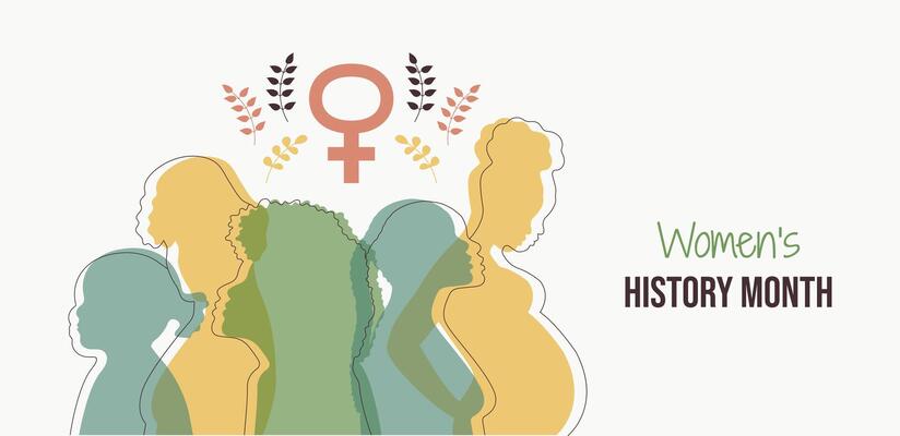 National Womens History Month Vector Art Icons And Graphics For Free